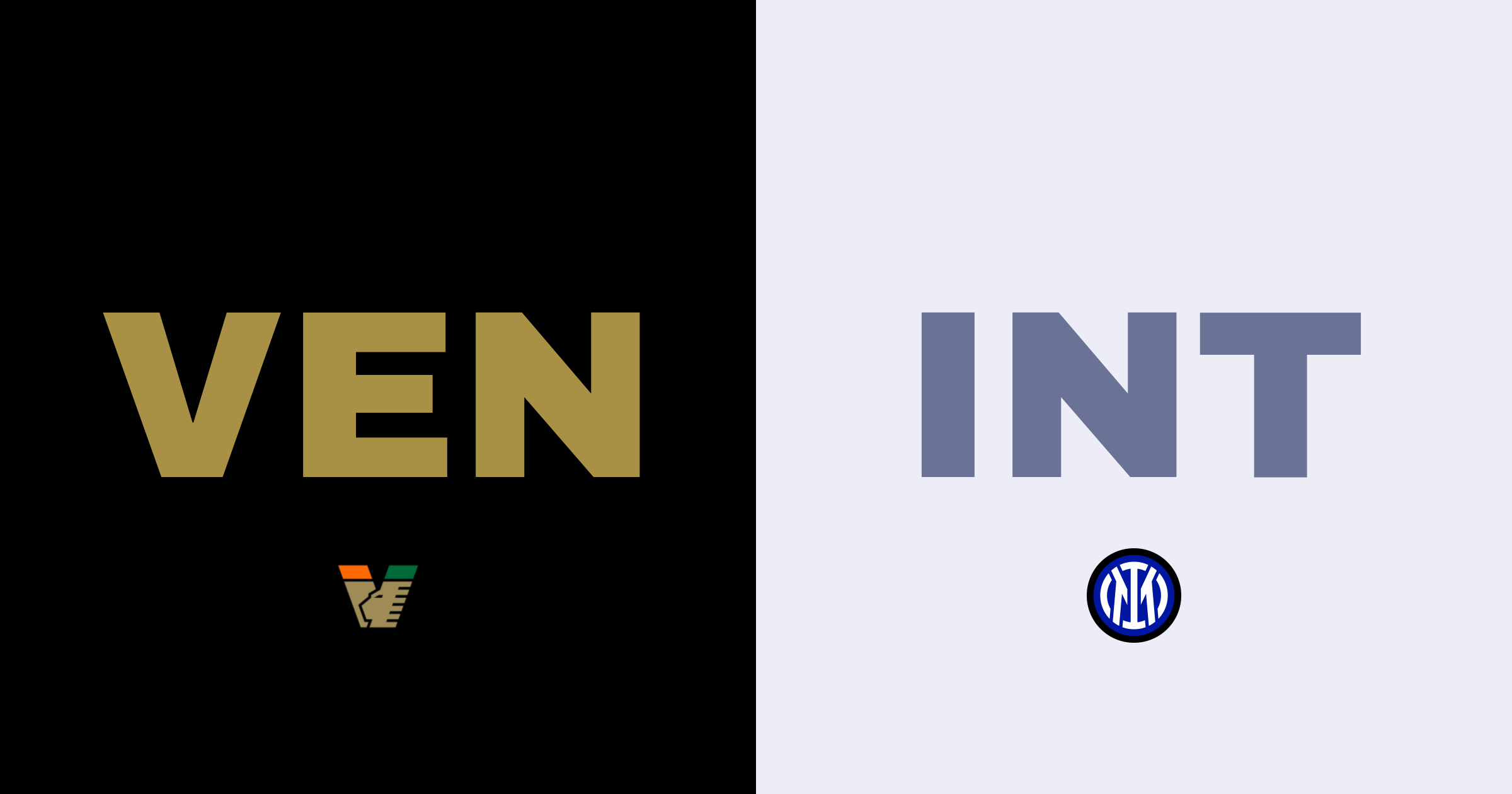 Venezia vs Inter - Serie A 2024/25 | fussballtages.de